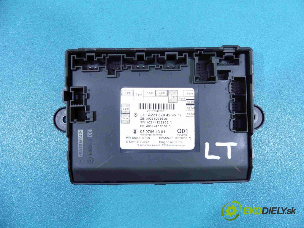 Mercedes S W221 05-13 5.5 V8 387KM automatic 285 kW 5461 cm3 4- modul ...