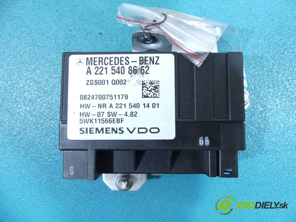 Mercedes S W221 05-13 5.5 V8 387KM automatic 285 kW 5461 cm3 4- modul ...