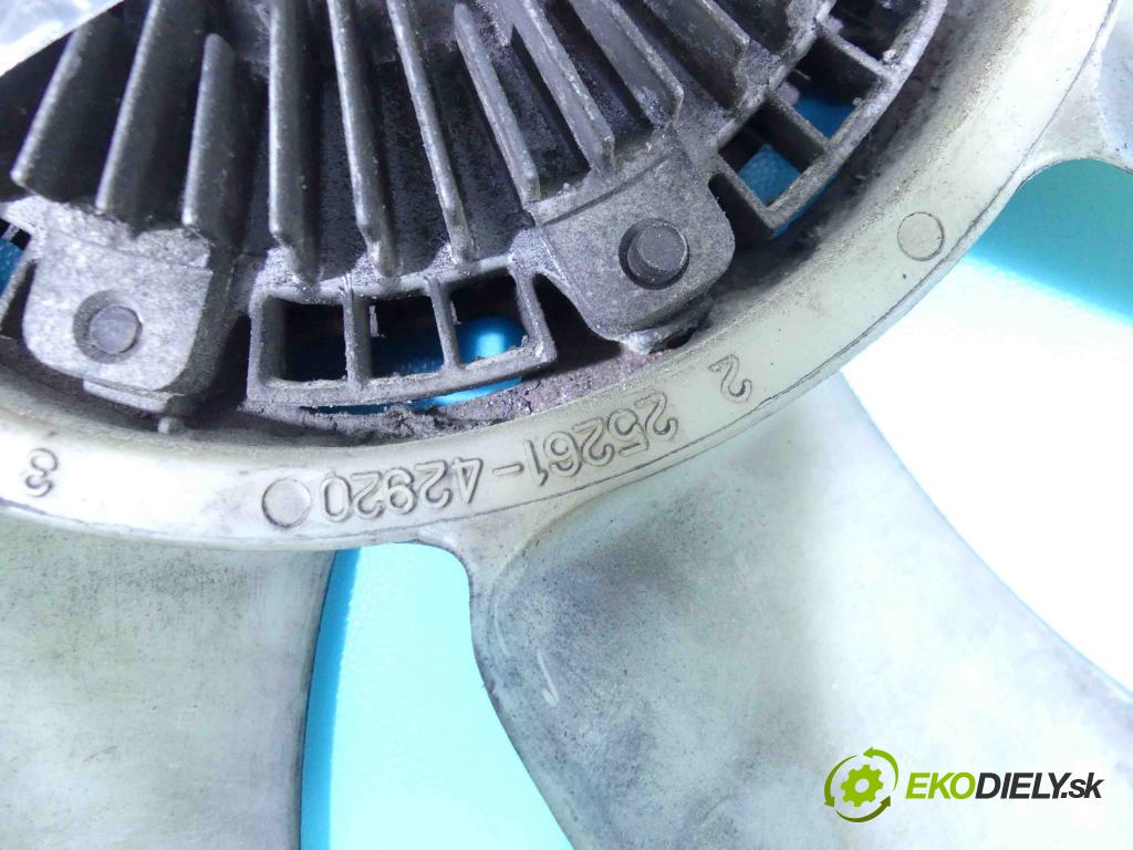 Hyundai H1 2.5 crdi 140 hp manual 103 kW 2497 cm3 5- ventilátor chladič ...