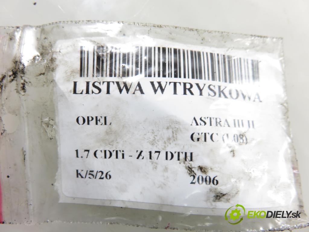 OPEL ASTRA H GTC (L08) HB 2006 74,00 1.7 CDTi - Z 17 DTH 1686,00 lišta ...