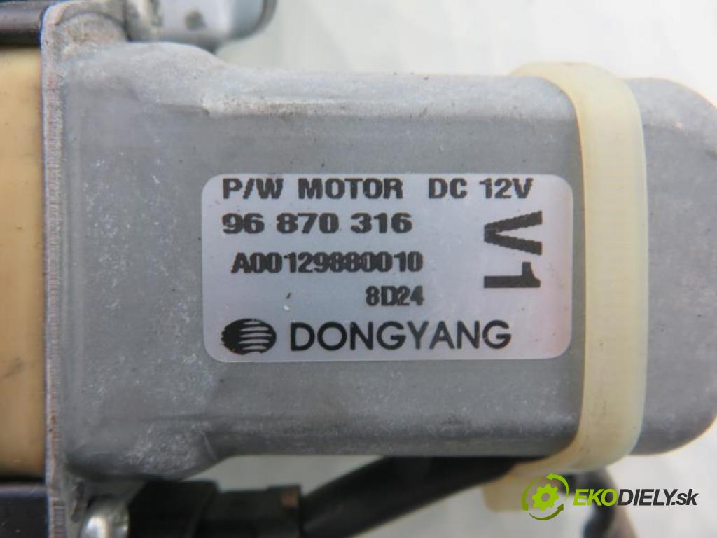 CHEVROLET AVEO (T250,T255) 1.2 S-TEC II 16V B12D1, LMU manual 5 ...