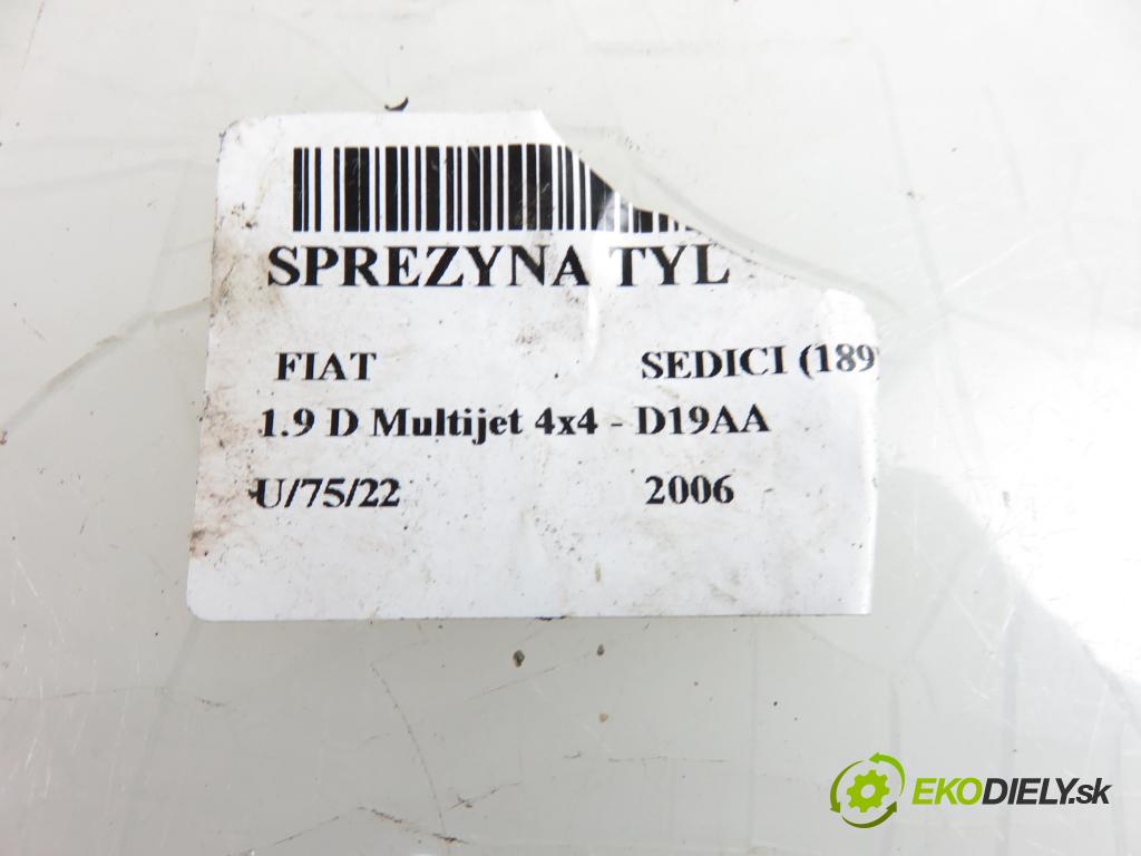 FIAT SEDICI (189_) CROSSOVER 2006 1910,00 Sprężyny zawieszenia 1910,00 ...