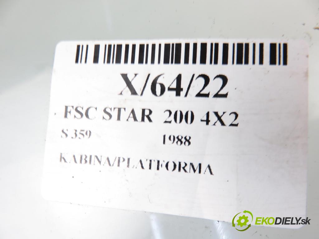 FSC STAR 200 4X2 KABINA/PLATFORMA 1988 6,80 Tylne 6842,00 Okno STENY ...