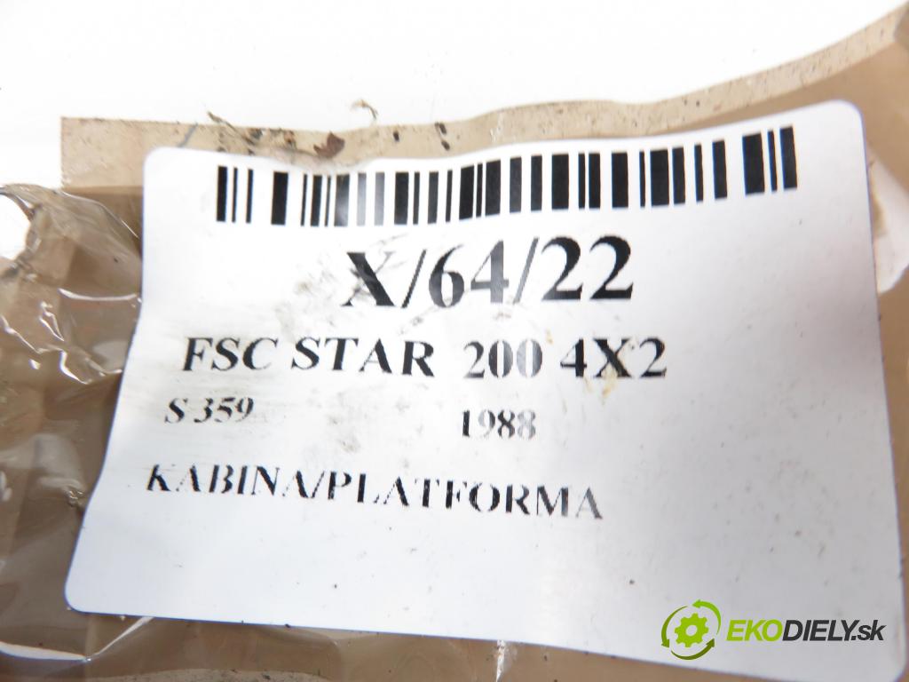 FSC STAR 200 4X2 KABINA/PLATFORMA 1988 6,80 Podnośniki szyb 6842,00 ...