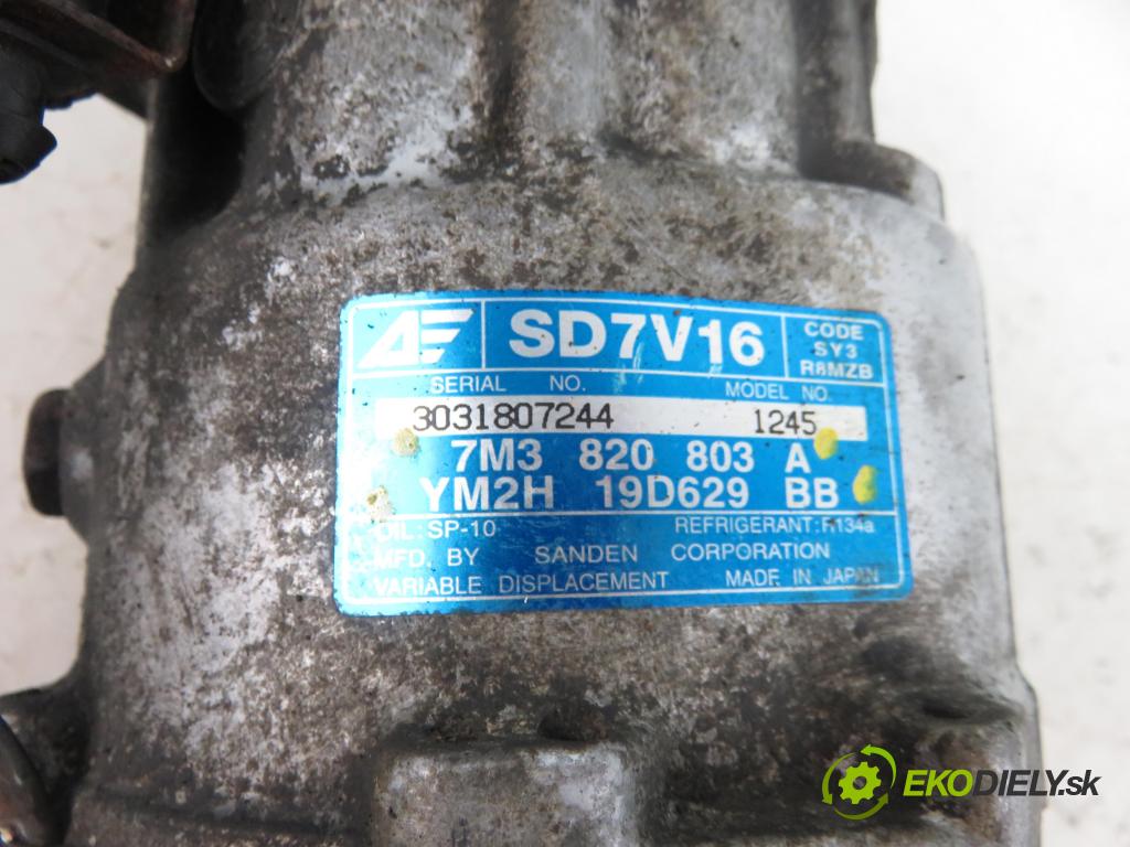 VW SHARAN (7M8, 7M9, 7M6) MINIVAN 2001 1896,00 Kompresory klimatyzacji ...