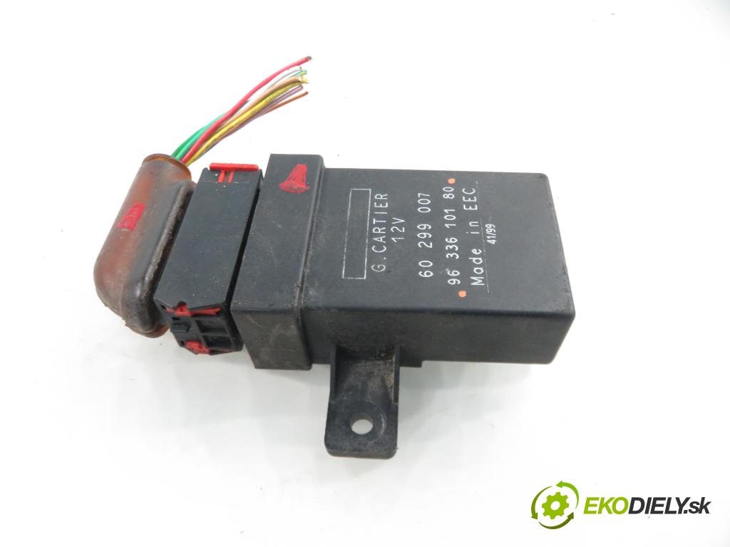 PEUGEOT 206 liftback (2A/C) HB 2000 55,00 1.4 i 75 - KFX 1361,00 řídící ...