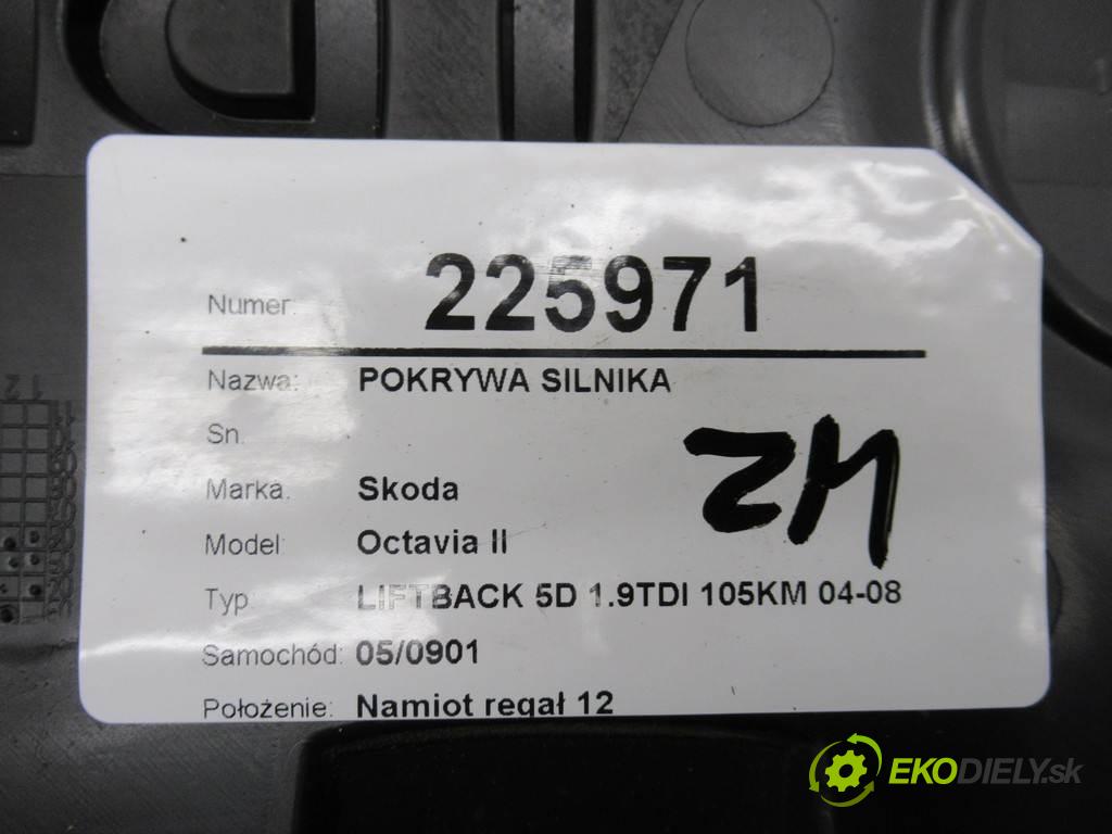 Skoda Octavia II 2007 77 kw LIFTBACK 5D 1.9TDI 105KM 04-08 1900 Kryt ...
