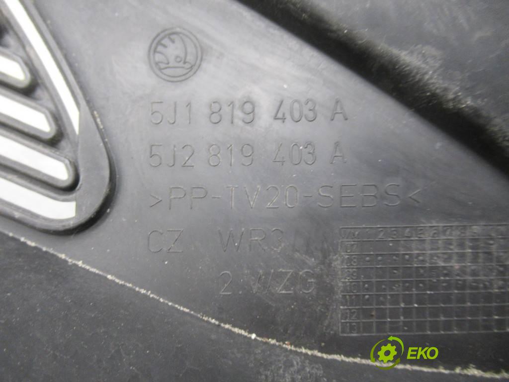 Skoda Fabia II 2011 55 kw KOMBI 5D 1.6TDI 75KM 06-14 1600 torpédo plast ...