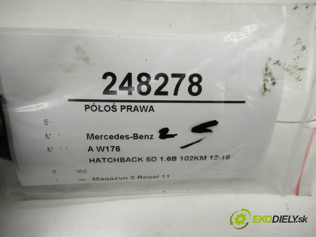Mercedes-Benz A W176 HATCHBACK 5D 1.6B 102KM 12-18 Poloos pravá ...