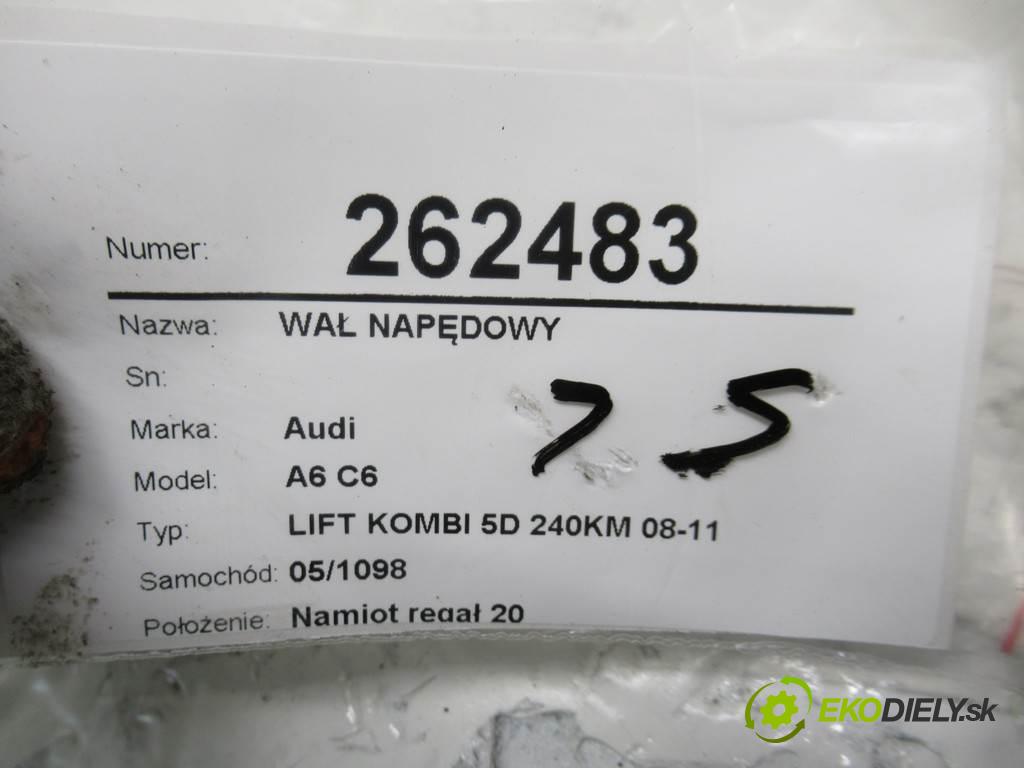 Audi A6 C6 2011 176kw LIFT KOMBI 5D 240KM 08-11 3000 kardaň hřídel ...