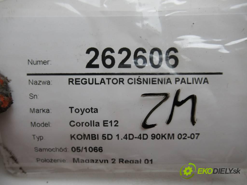 Toyota Corolla E12 2006 KOMBI 5D 1.4D-4D 90KM 02-07 1400 Regulátor ...
