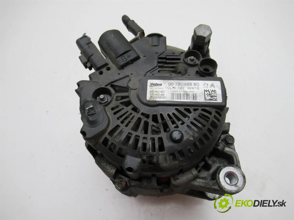 Peugeot Partner III 2012 1.6HDI 90KM 08-15 1600 Alternátor 9678048880 ...