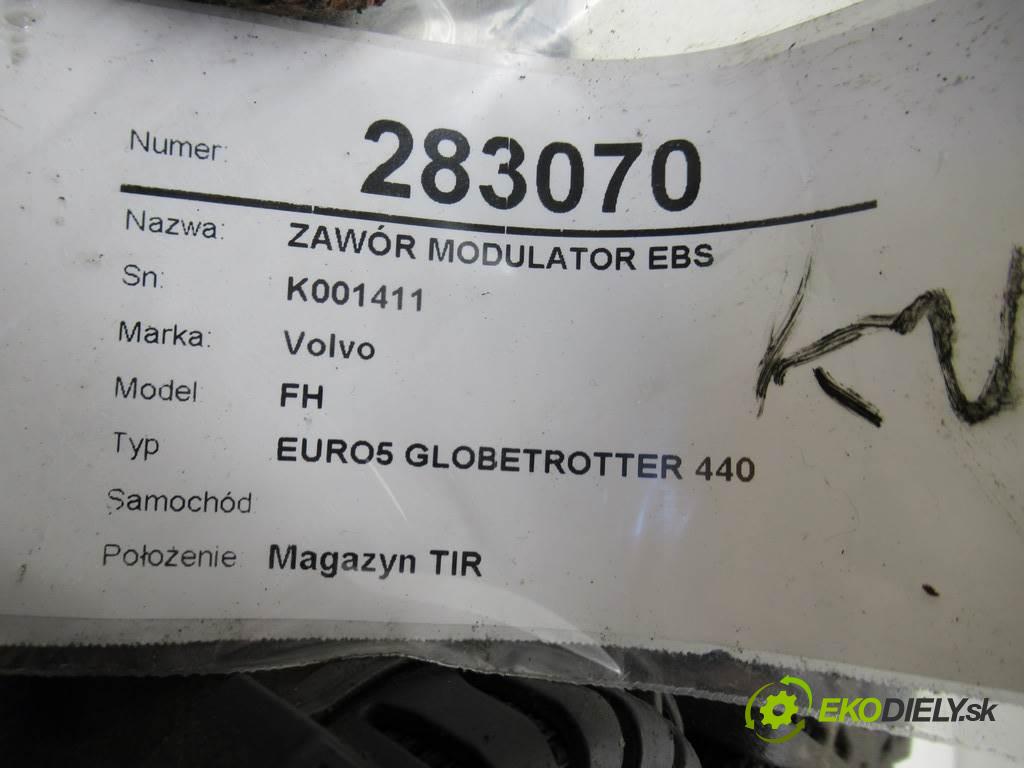 Volvo FH EURO5 GLOBETROTTER 440 ventil modul EBS K001411 20828241 ...