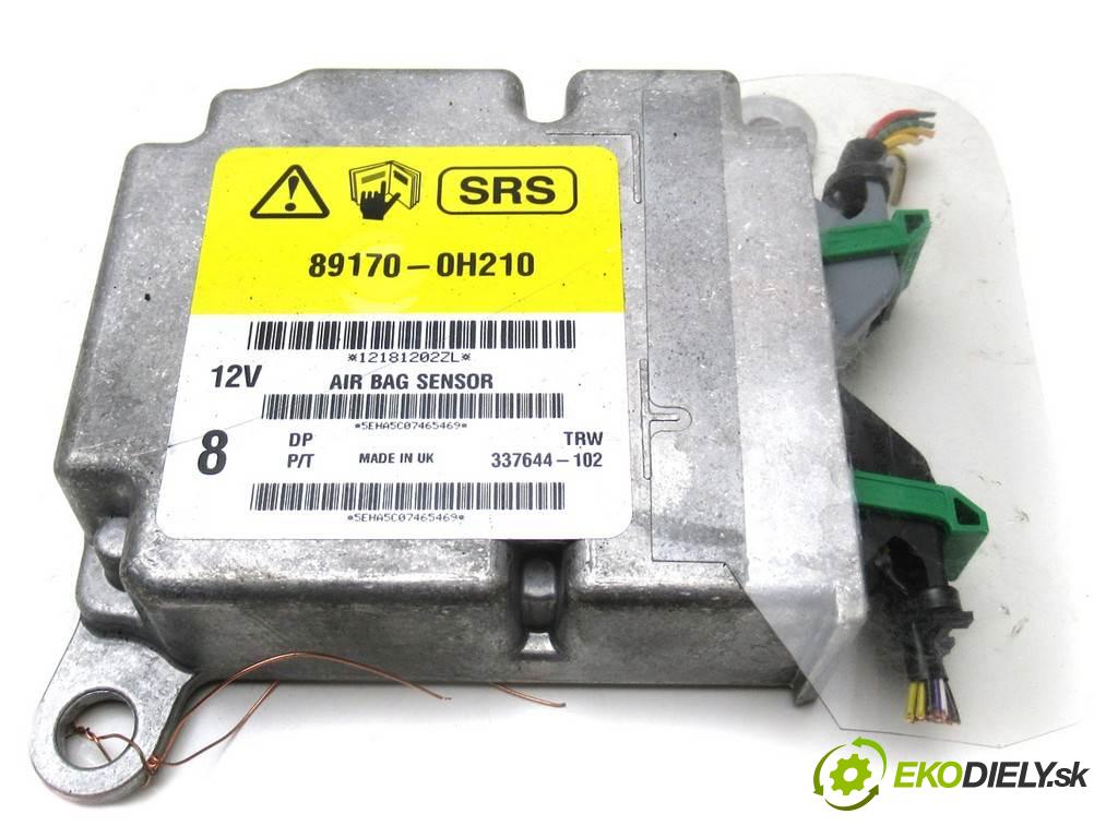 Toyota Aygo II 2018 HATCHBACK 5D 1.0VVTI 69KM 14- 1000 senzor airbag ...