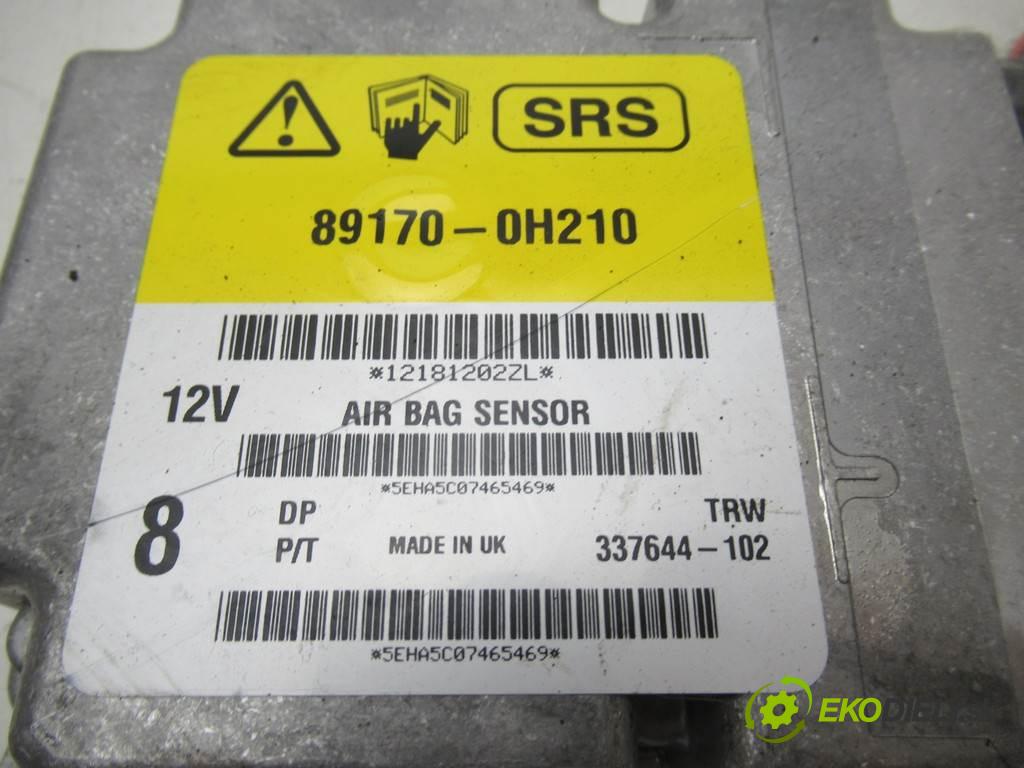 Toyota Aygo II 2018 HATCHBACK 5D 1.0VVTI 69KM 14- 1000 senzor airbag ...