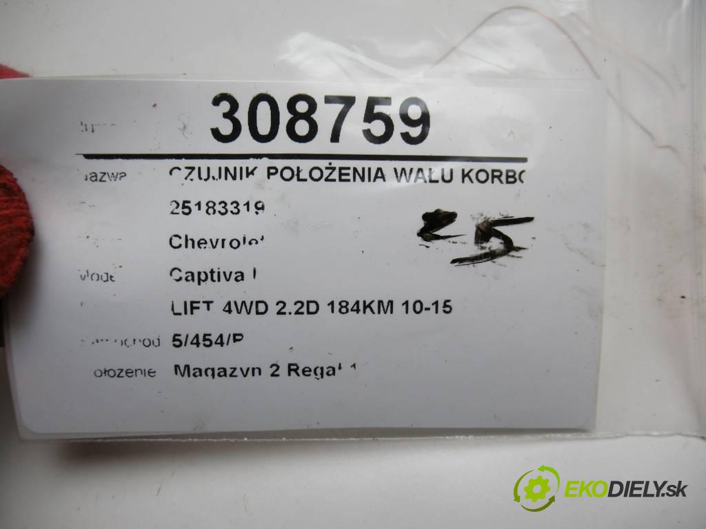 Chevrolet Captiva I 2013 135kW LIFT 4WD 2.2D 184KM 10-15 2231 snímač ...
