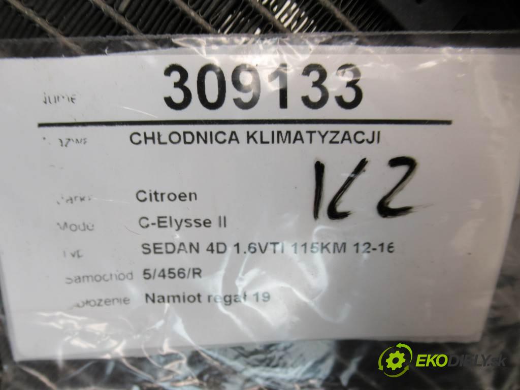 Citroen C-Elysse II 2013 85 kW SEDAN 4D 1.6VTI 115KM 12-16 1600 chladič ...