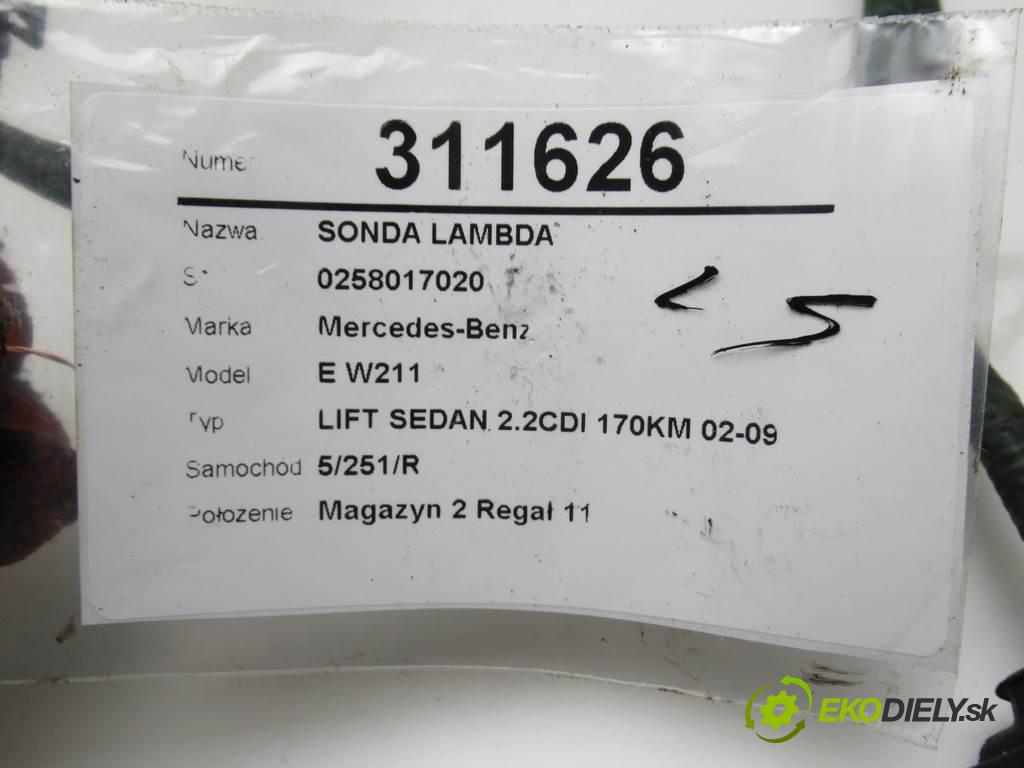 Mercedes-Benz E W211 2008 100KW LIFT SEDAN 2.2CDI 170KM 02-09 2200 ...