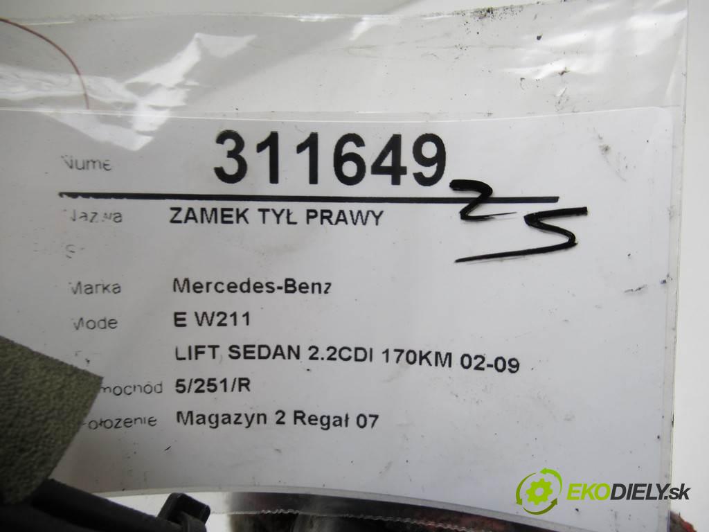 Mercedes-Benz E W211 2008 100KW LIFT SEDAN 2.2CDI 170KM 02-09 2200 ...