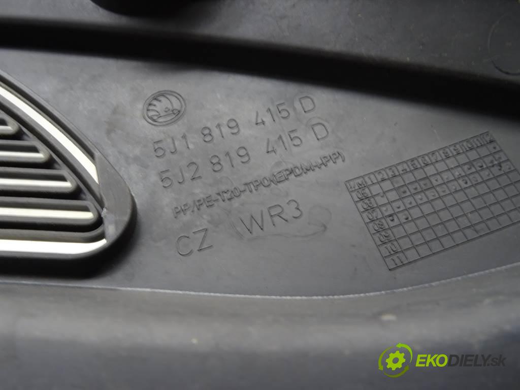 Skoda Fabia II 2008 63 kW KOMBI 5D 1.4B 86KM 07-14 1400 Torpédo, plast ...