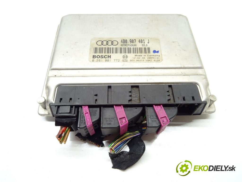 AUDI A6 C5 Avant (4B5) 1997 - 2005 2.5 TDI 110 kW [150 KM] olej napędowy 1997 - 2005 řídící ...