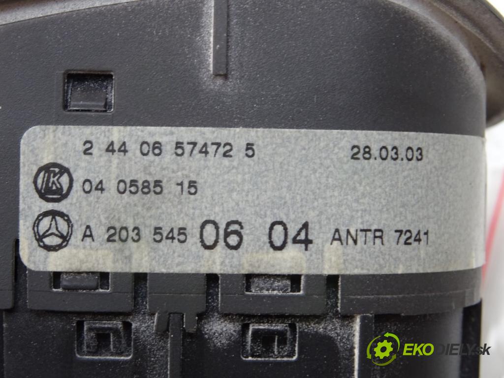 MERCEDES-BENZ KLASA C (W203) 2000 - 2007 C 220 CDI (203.006) 105 kW ...