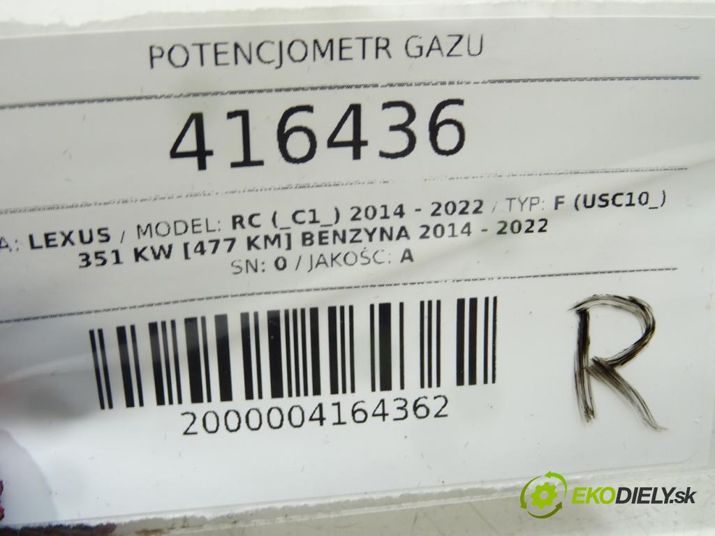 LEXUS RC (_C1_) 2014 - 2022 F (USC10_) 351 kW [477 KM] benzyna 2014 ...