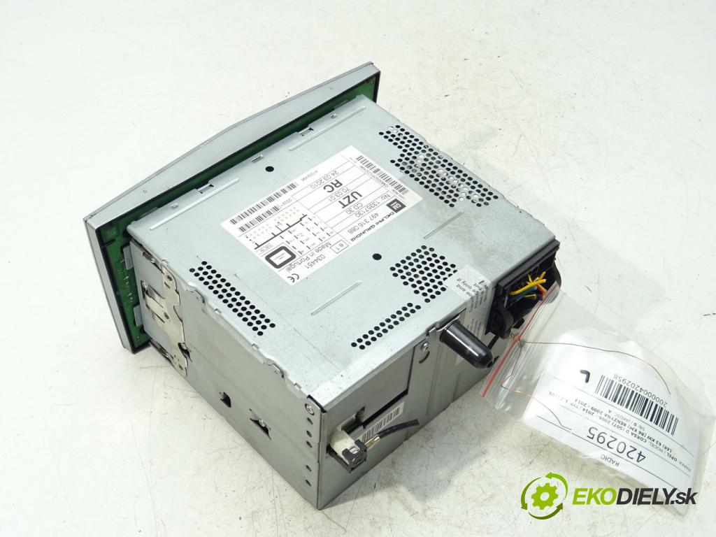 OPEL CORSA D (S07) 2006 - 2014 1.2 (L08, L68) 63 kW [86 KM] benzyna ...