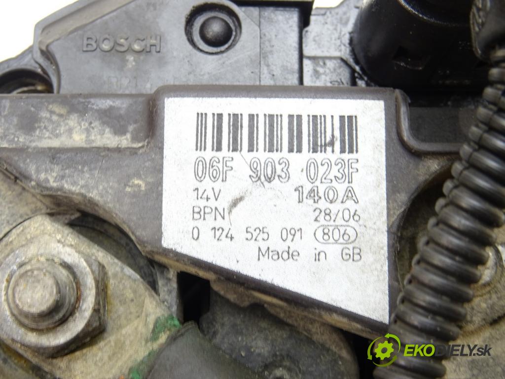 AUDI A3 (8P1) 2003 - 2013 1.9 TDI 77 kW [105 KM] olej napędowy 2003 ...