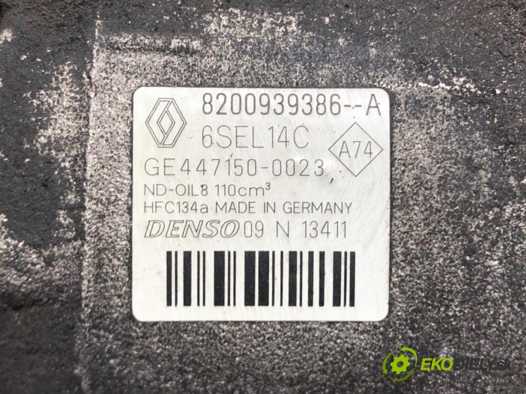 RENAULT SCÉNIC III (JZ0/1_) 2008 - 2022 1.5 dCi (JZ02, JZ0R) 70 kW [95 ...