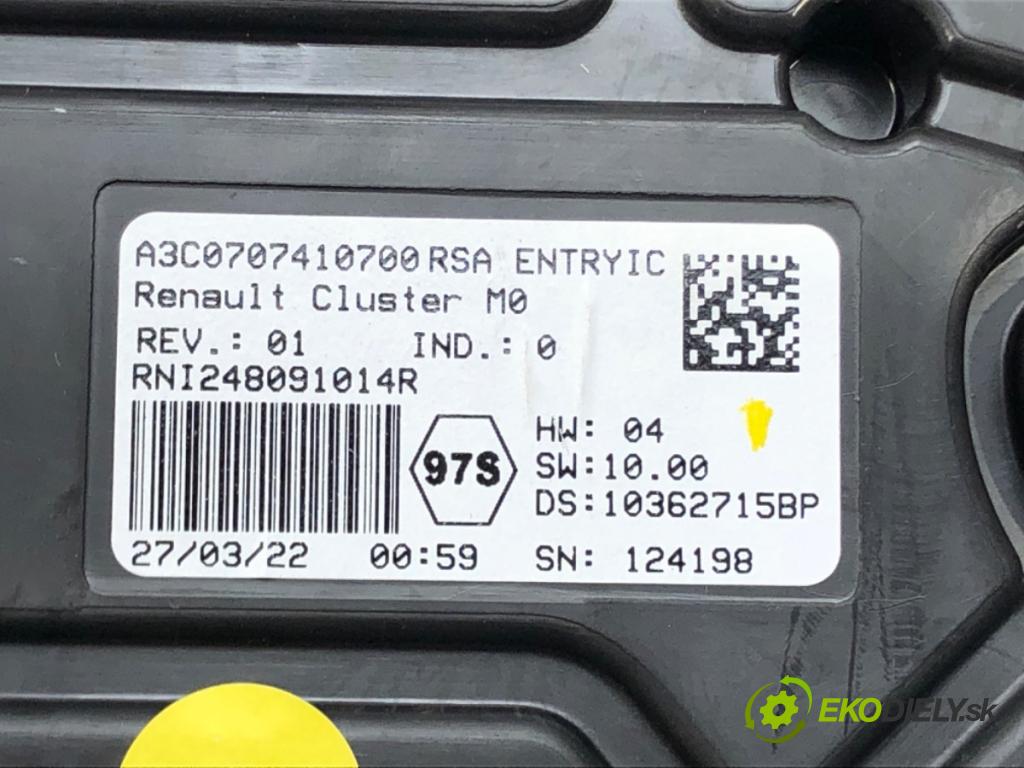 DACIA DUSTER (HM_) 2017 - 2022 1.0 TCe 90 67 kW [91 KM] benzyna 2021 ...