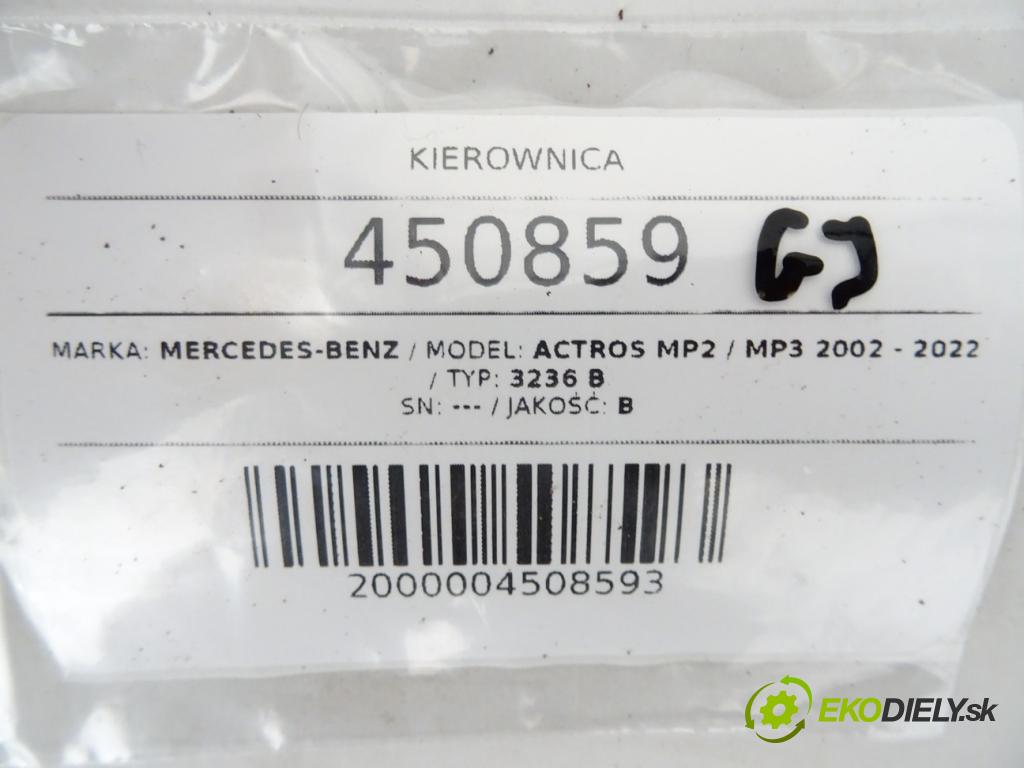 MERCEDES-BENZ ACTROS MP2 / MP3 2002 - 2022 3236 B Volant 9434640031 ...