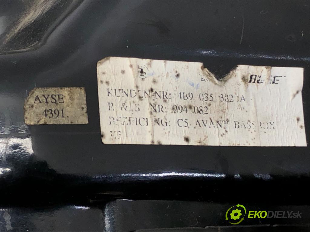 AUDI ALLROAD C5 (4BH) 2000 - 2005 2.5 TDI quattro 132 kW [180 KM] olej napędowy 2000 subwoofer ...