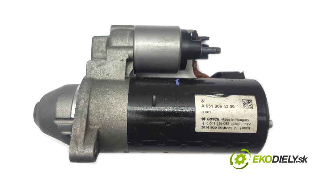 INFINITI Q50 2015 170 kW 2143 startér A6519064300 (Startéry) | EkoDily.cz