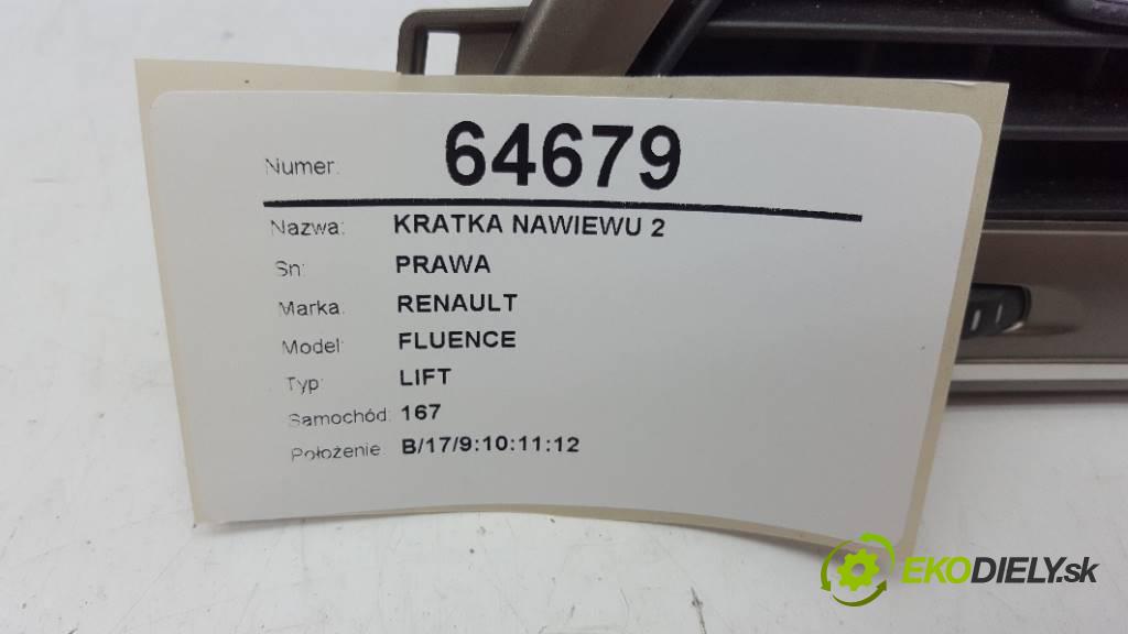 RENAULT FLUENCE LIFT 2013 81kW LIFT 1461 mří topení 2 PRAWA | EkoDily.cz