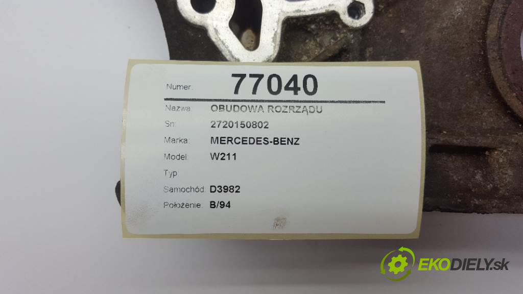 MERCEDES-BENZ W211 2006 170kW 2996 Obal 2720150802 (Kryty motora ...