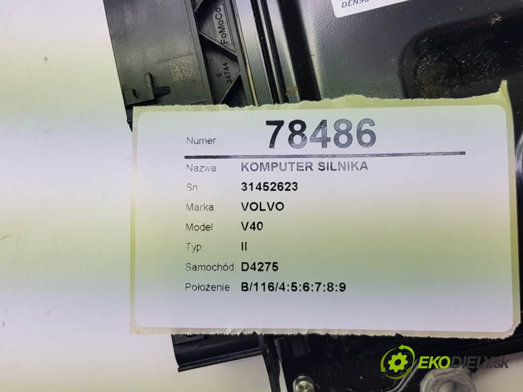 VOLVO V40 II 2015 120 kW II 1969 řídící jednotka motora 31452623 ...