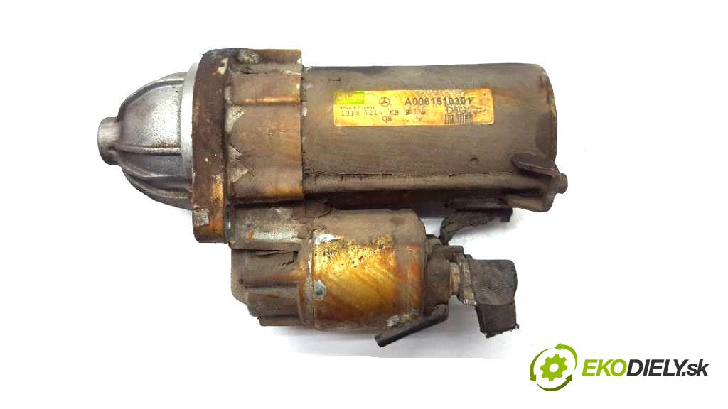 MERCEDES-BENZ W169 2008 70kw 1498 startér 0061510301 (Startéry ...