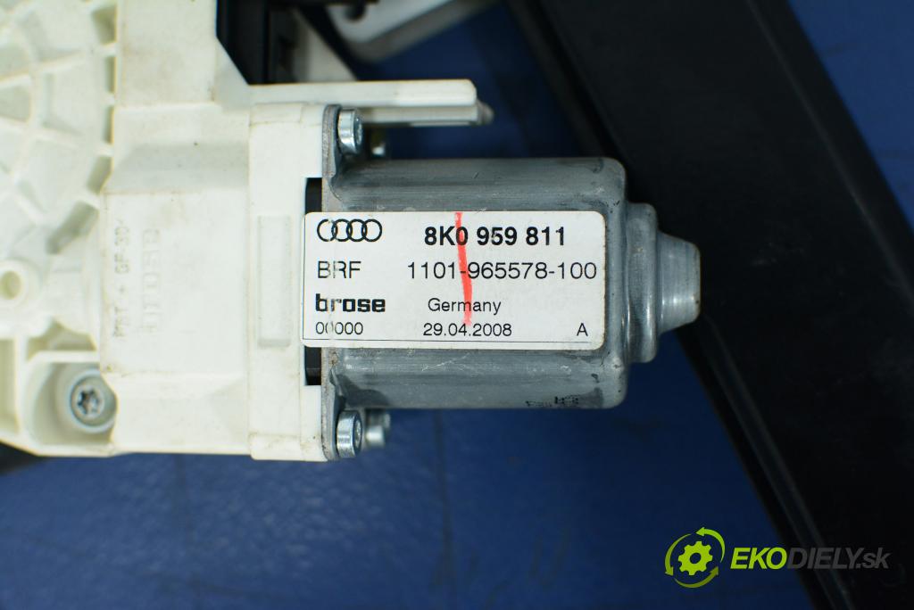 Audi A4 2008 mechanizmus okná Okná: zad Vľavo: 8K0839461 | EkoDiely.sk
