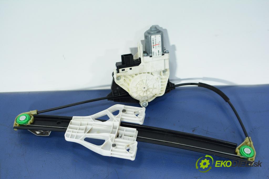 Audi A4 2008 mechanizmus okná Okná: zad Vľavo: 8K0839461 | EkoDiely.sk