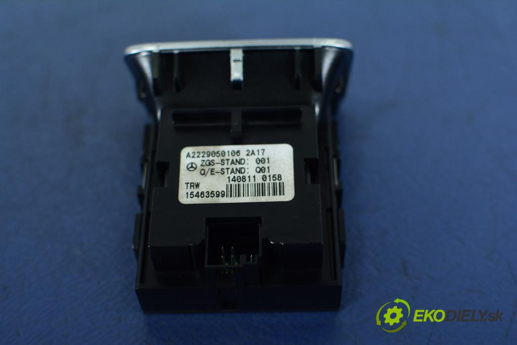 Mercedes S-klasa 2014 Přepínač Brzda: Manuální A2229050106 | EkoDily.cz