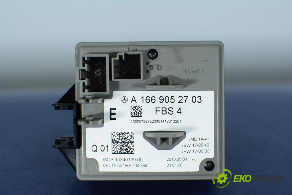 Mercedes Gle 2018 spínací skříňka A1669052703 | EkoDily.cz