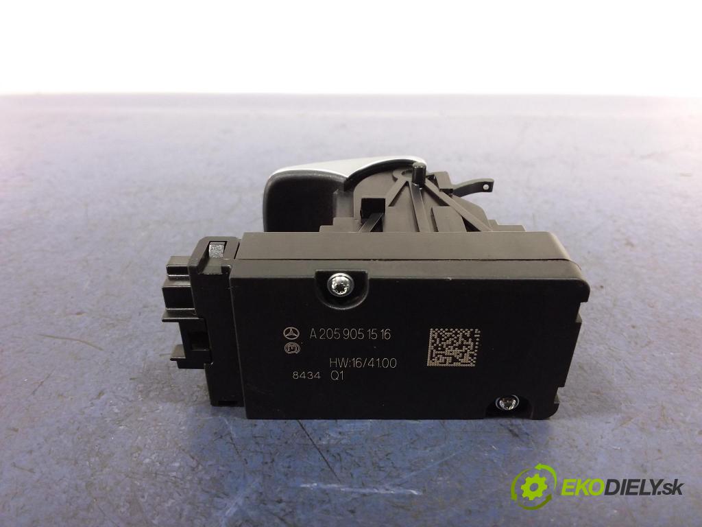 Mercedes GLC-Klasa 2018 Přepínač Brzda: Manuální A2059051516 | EkoDily.cz