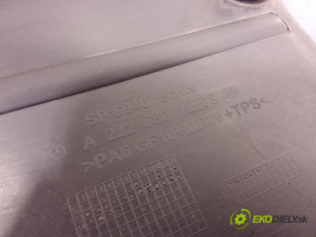 Mercedes S-klasa 2014 Pokrýt Motor: A2226801208 | EkoDily.cz