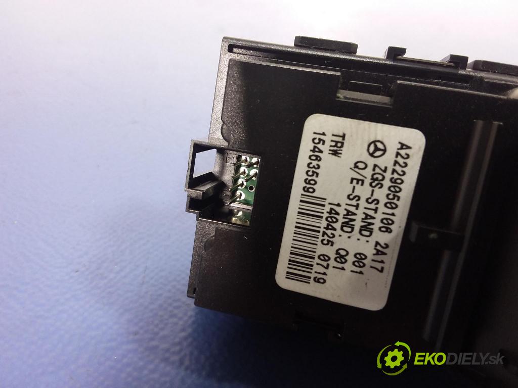 Mercedes S-klasa 2014 Prepínač: Brzda: Manuálny: A2229050106 | EkoDiely.sk