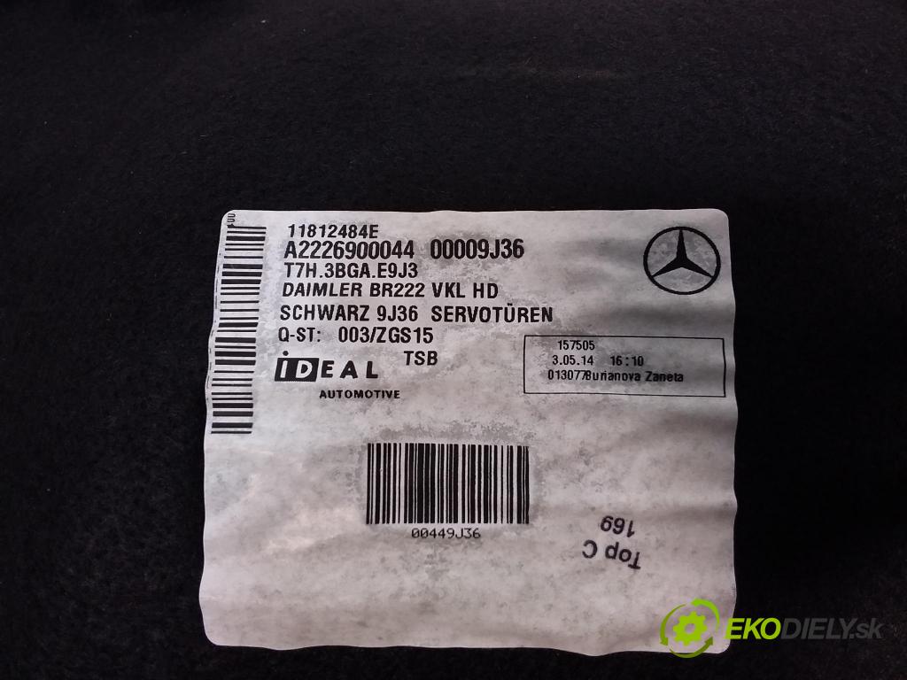Mercedes S-klasa 2014 Tapacír: Kufr A2226900044 | EkoDily.cz