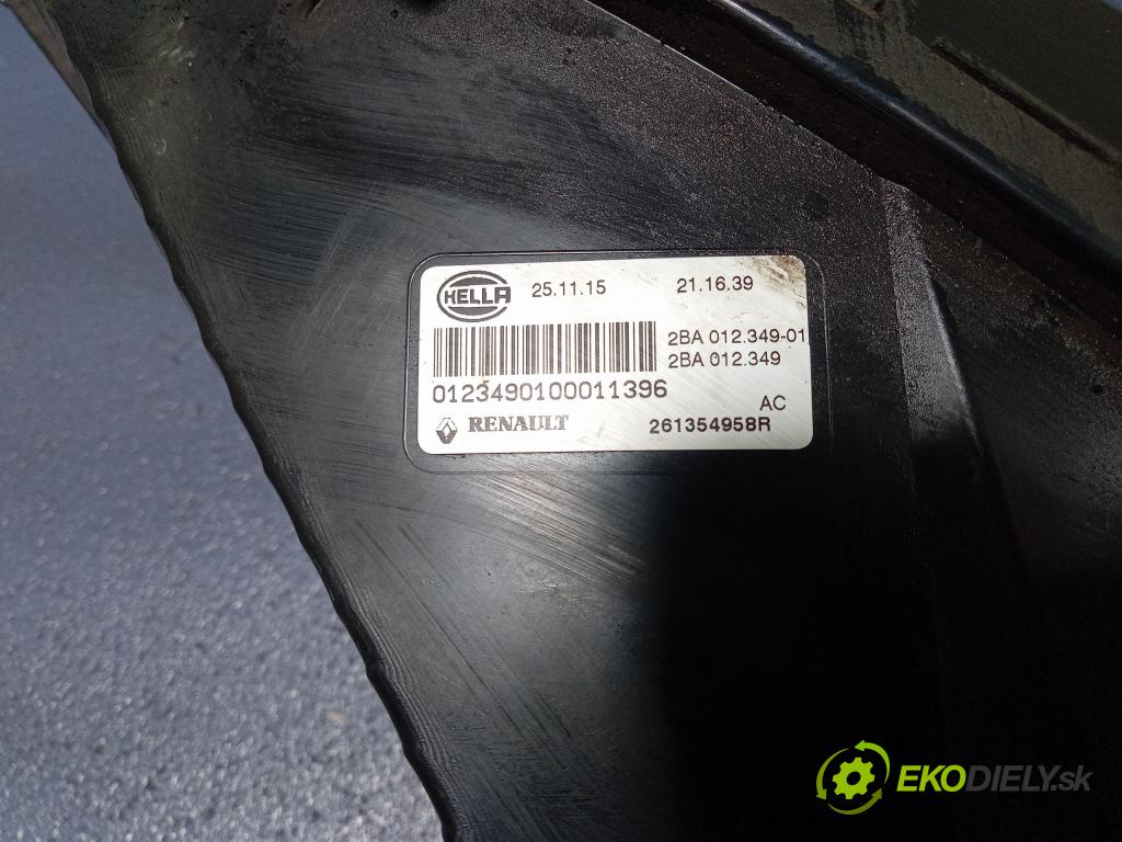 Renault Megane 2016 Smer: Predná časť: Vľavo: 261354958R | EkoDiely.sk