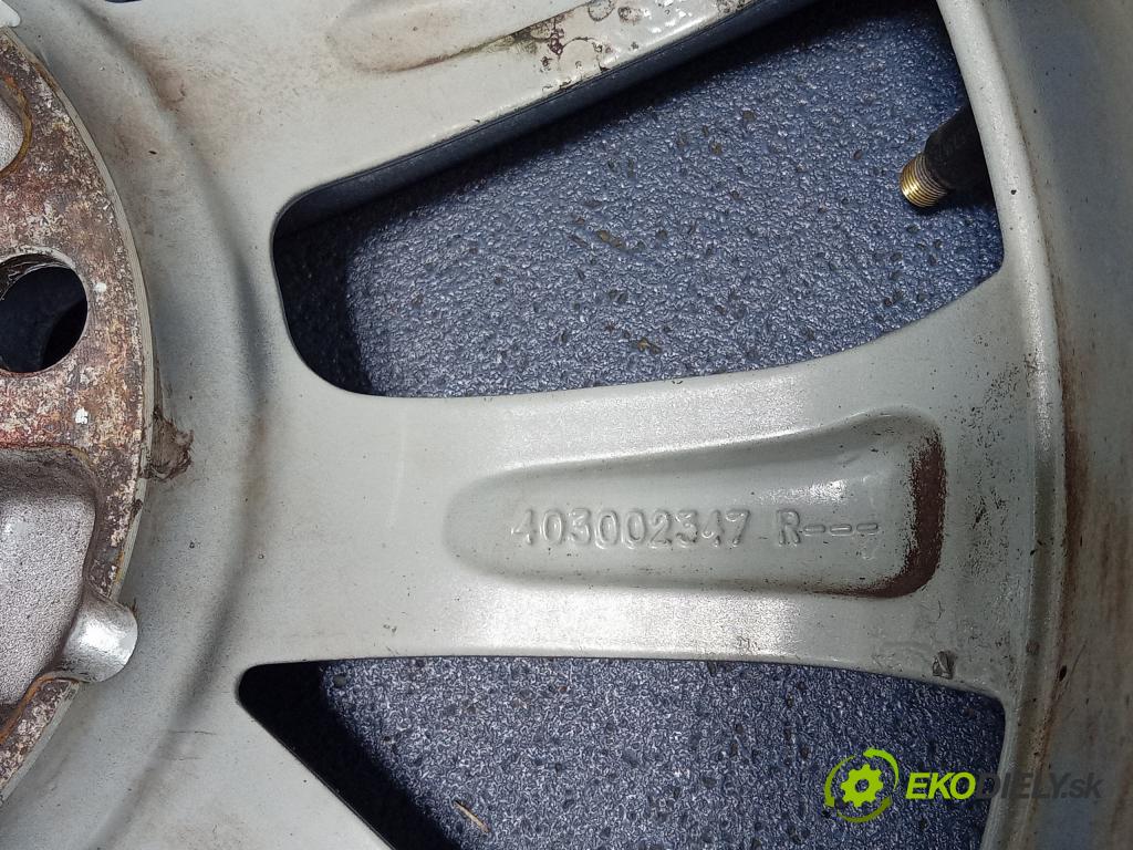 Renault Megane 2016 Ráfky Hlinikové: 403002347R | EkoDily.cz