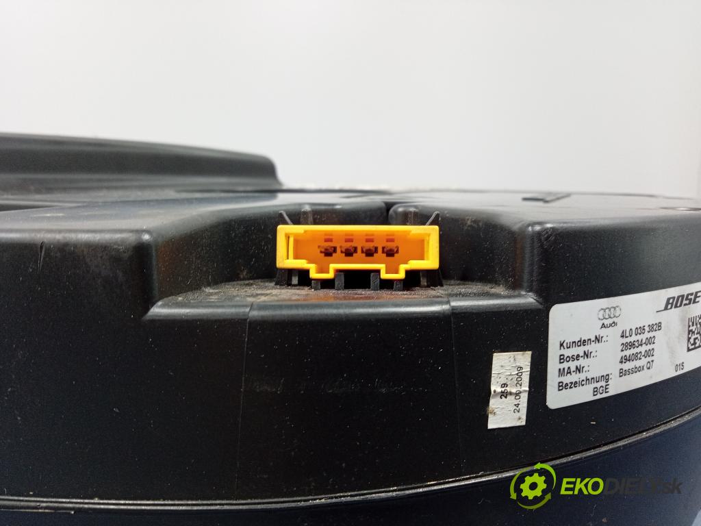 Audi Q7 2009 Reproduktor: / Subwoofer: 4L0035382B | EkoDiely.sk