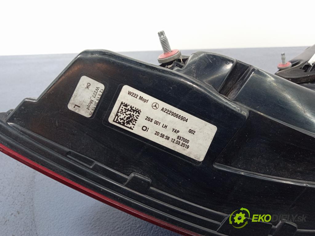 Mercedes S-klasa 2019 světlo Vy levá Mimo A2229066904 | EkoDily.cz